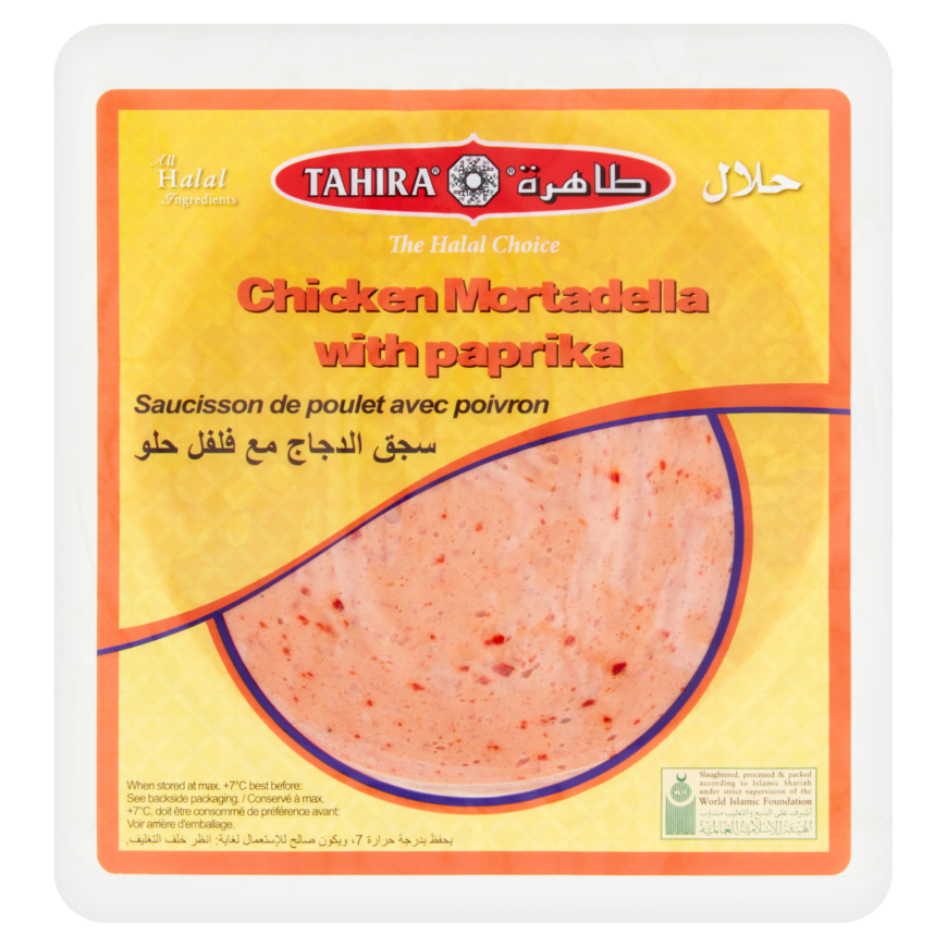 CHICKEN MORTADELLA WITH PAPRIKA - Tahira Foods